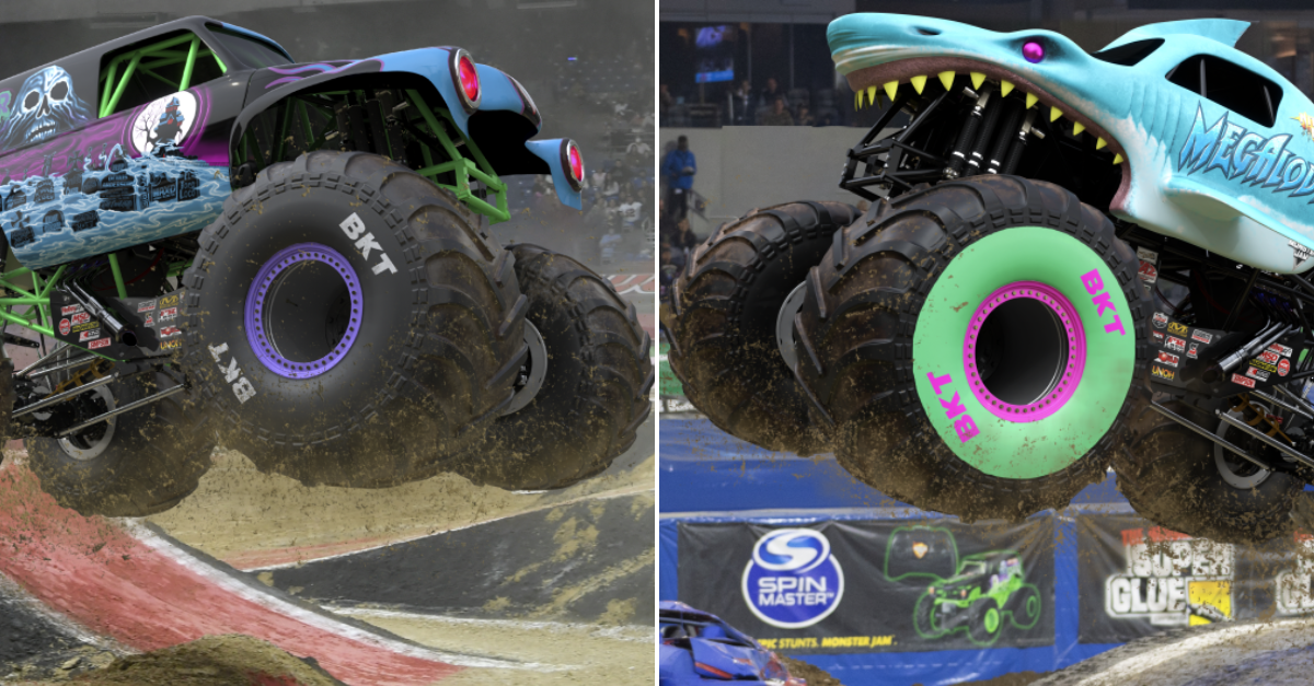 Nitro vs. Neon Paints Revealed for Superstar Challenge | Monster Jam®