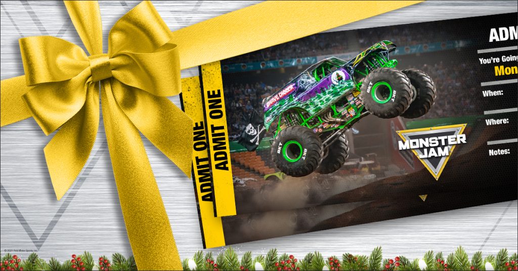 Add Monster Jam Tickets to your Holiday Wish List | Monster Jam®