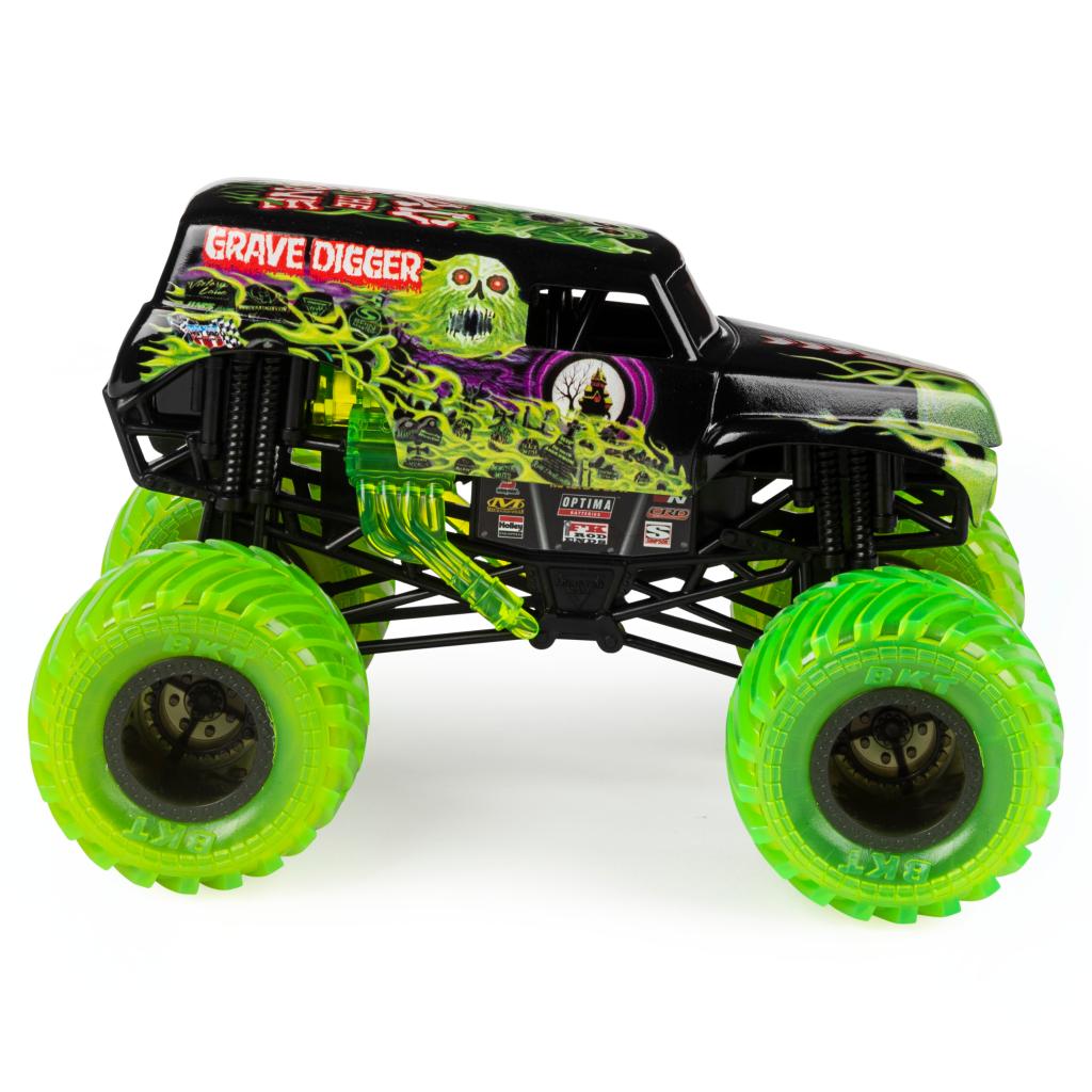 Monster Jam, Curse of the Gasoline 3-Pack of Official Exclusive Monster ...