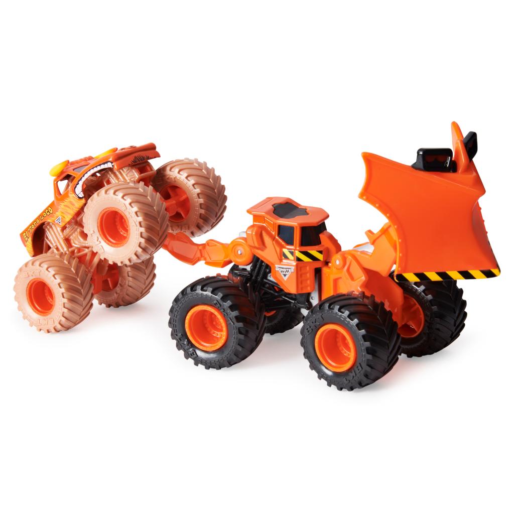 Monster Jam, Official Wedge Dirt Squad Plow Monster Truck with Moving ...