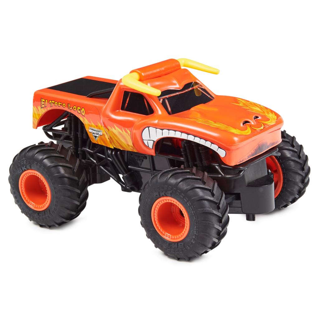 Monster Jam, Official El Toro Loco Remote Control Monster Truck, 1:24 ...