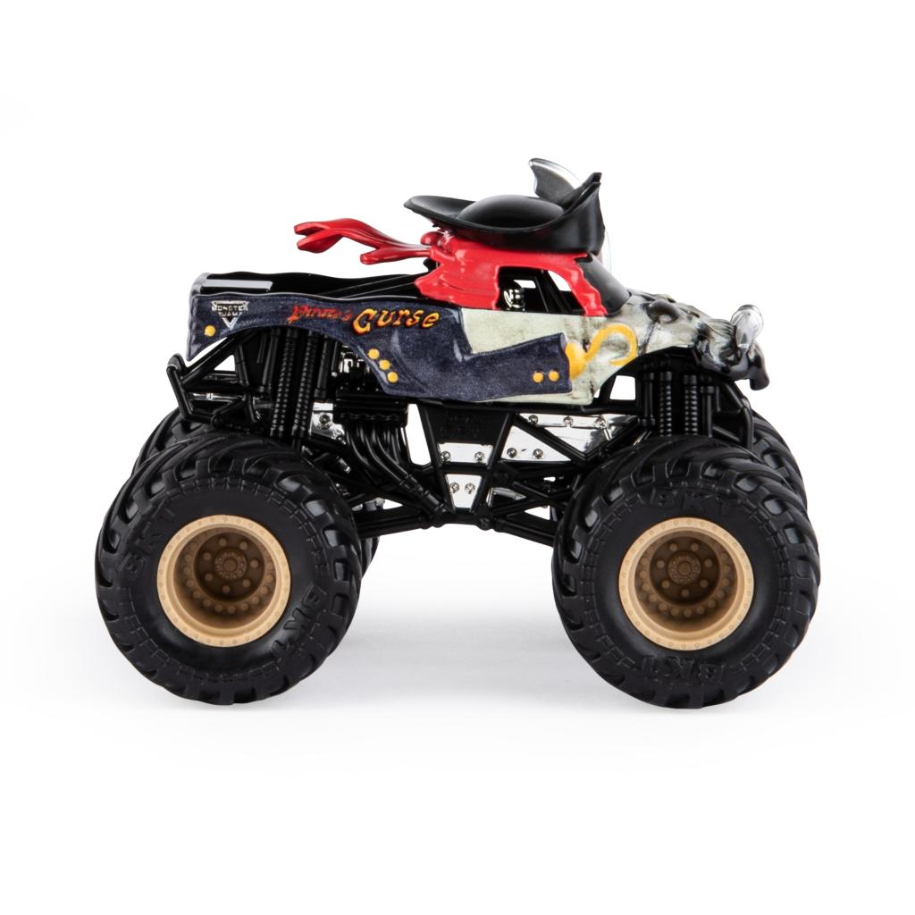 Monster Jam, Official Pirate’s Curse Monster Truck, Die-Cast Vehicle ...