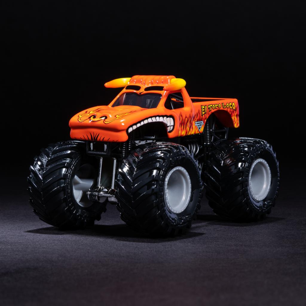 Monster Jam, Official El Toro Loco Monster Truck,Die-Cast Vehicle ...