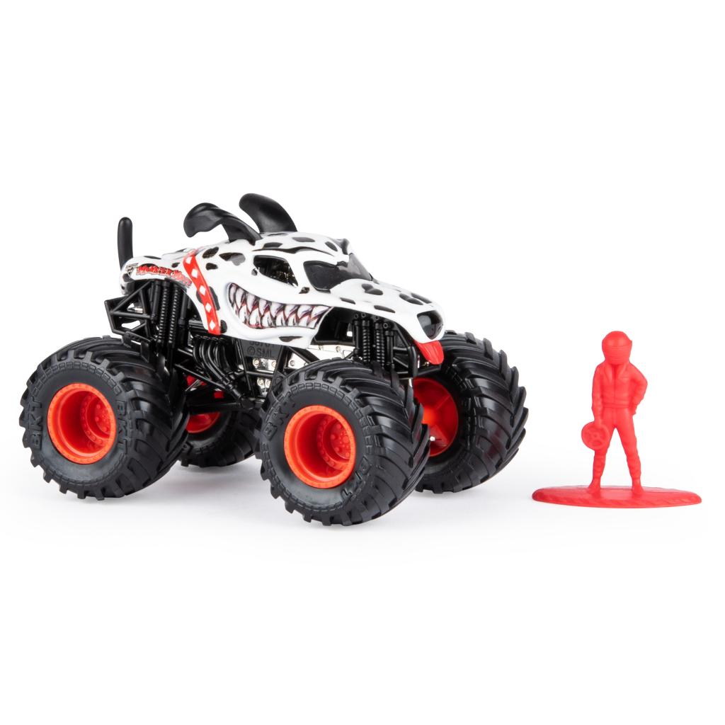 Monster Jam, Official Monster Mutt Dalmatian Monster Truck, Die-Cast ...