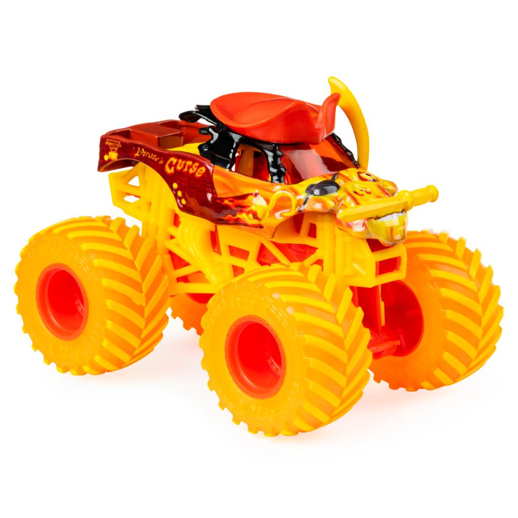 Monster Jam, Fire & Ice Pirate's Curse Monster Truck, Die-Cast Vehicle ...