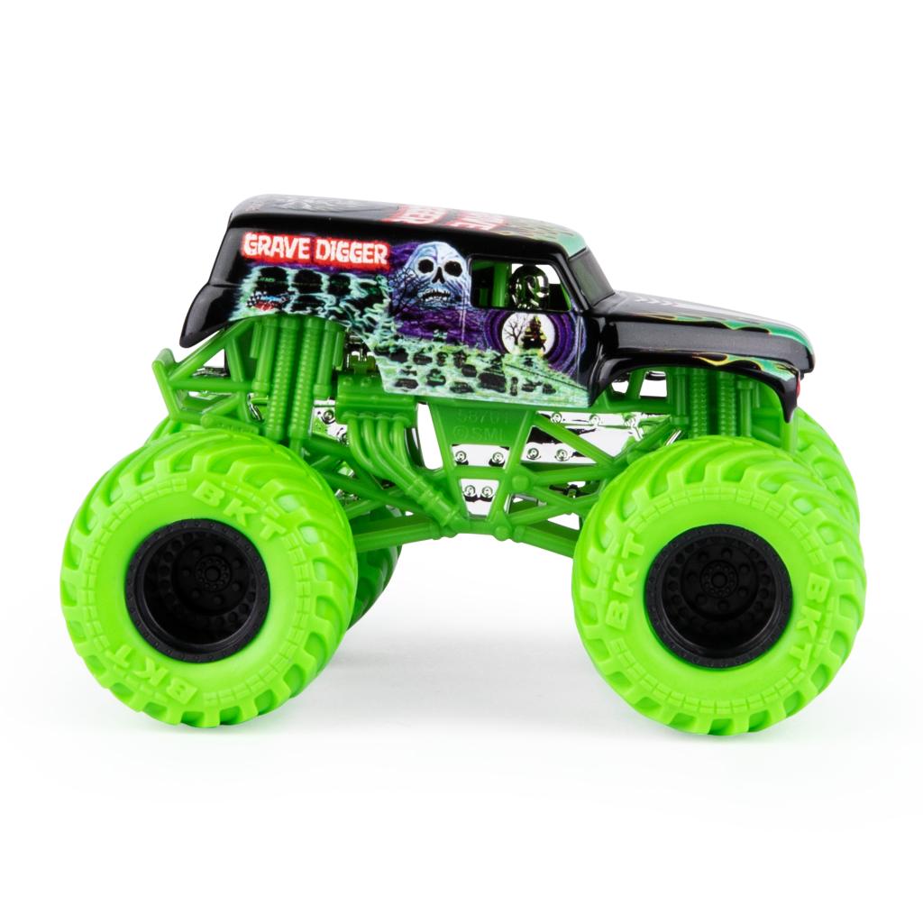 Monster Jam, Official Grave Digger Monster Truck, Die-Cast Vehicle ...