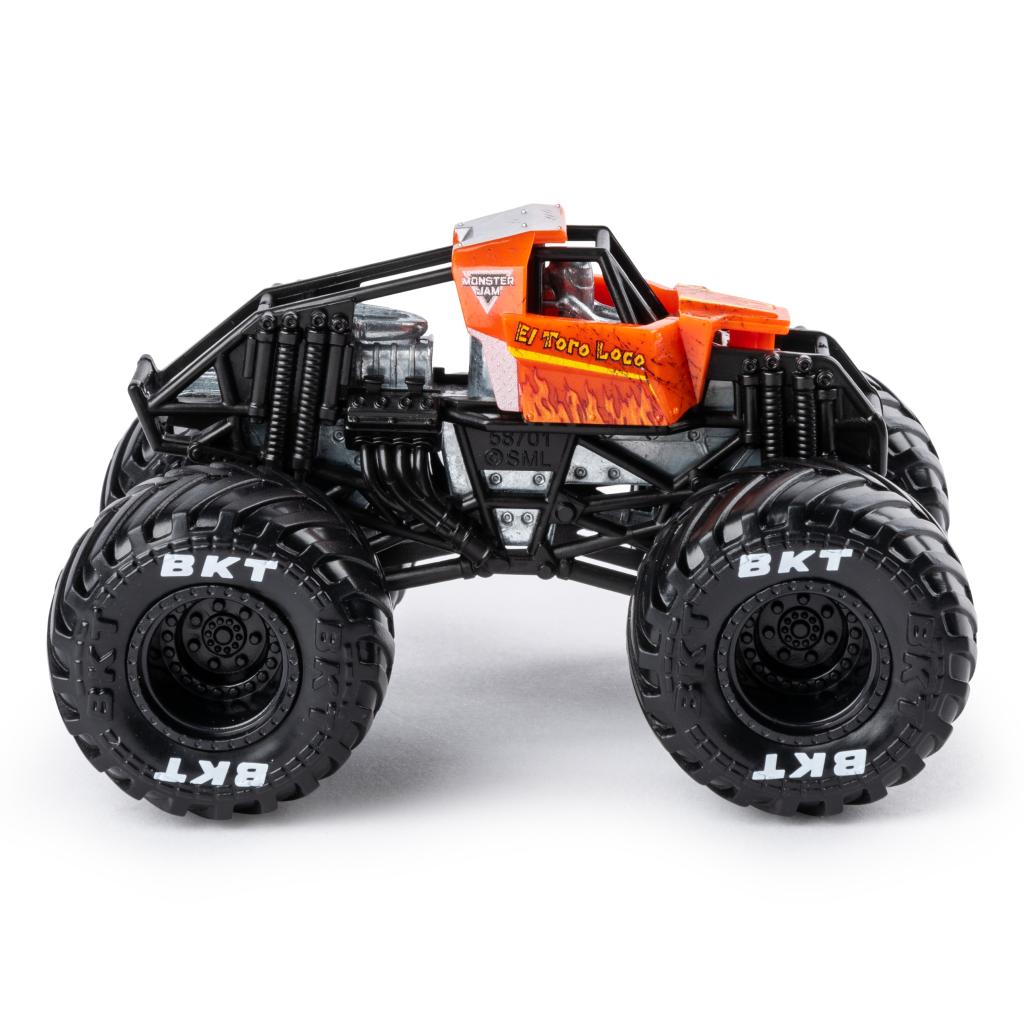 Monster Jam, Official El Toro Loco Monster Truck,Die-Cast Vehicle ...
