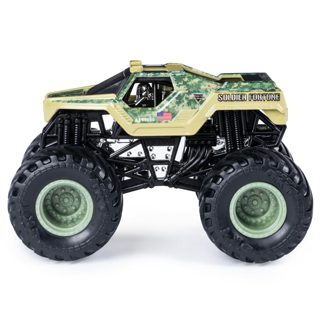 Monster Jam, Official Soldier Fortune vs. Soldier Fortune Black Ops Die ...