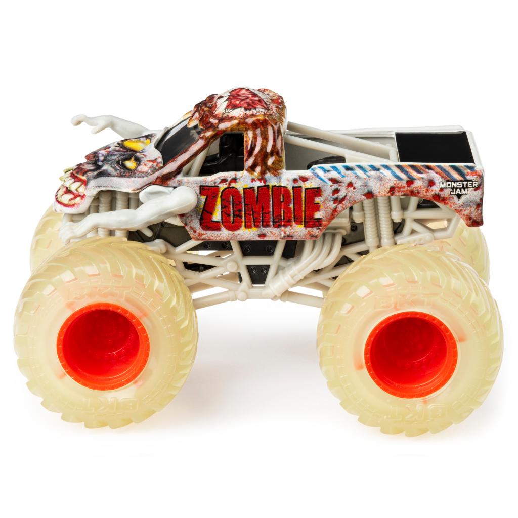 Monster Jam, Official Zombie vs. Captain's Curse Die-Cast Monster ...