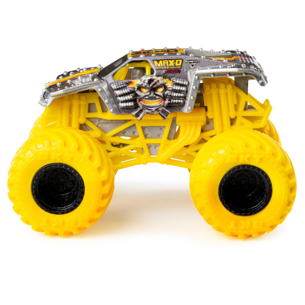 Monster Jam, Official Max D vs. Alien Invasion Die-Cast Monster Trucks ...