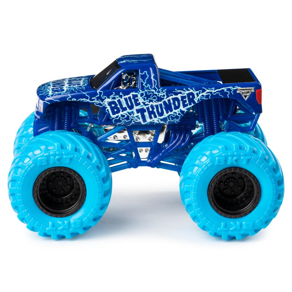 Monster Jam, Official Blue Thunder vs. Hurricane Force Die-Cast Monster ...