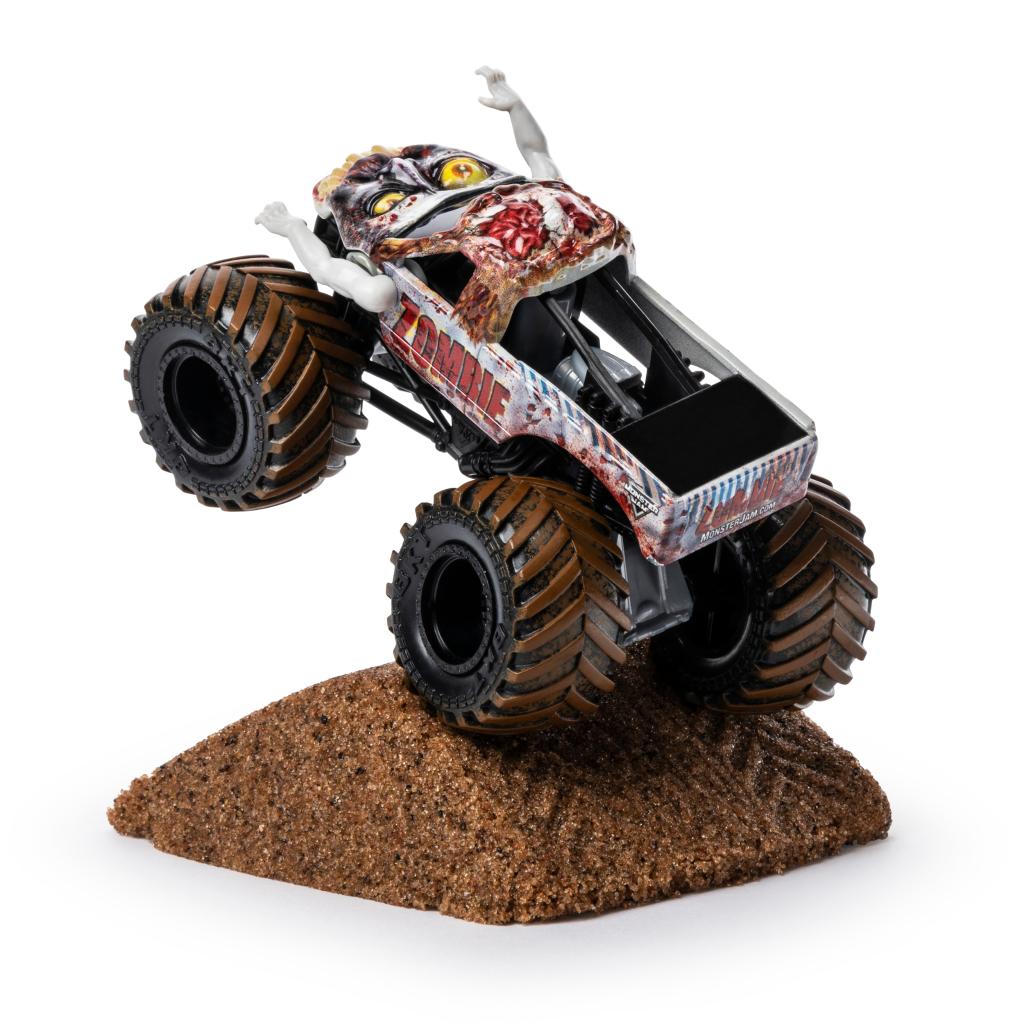 Monster Jam, Zombie Monster Dirt Starter Set, Featuring 8oz of Monster ...
