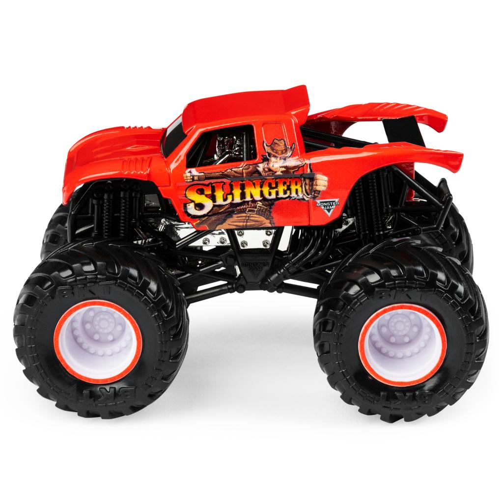 Monster Jam, Official El Toro Loco vs. Slinger Die-Cast Monster Trucks ...