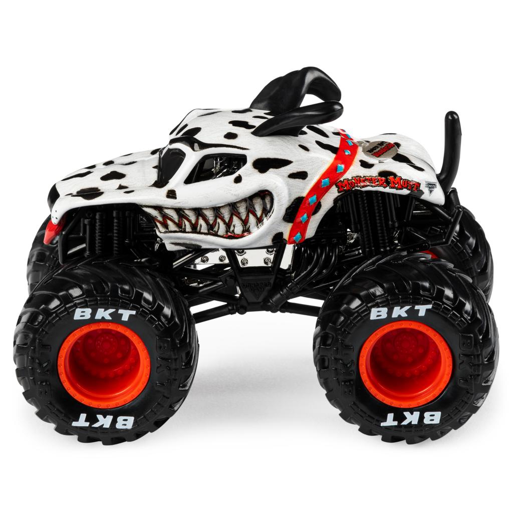 Monster Jam, Official Monster Mutt Dalmatian vs. Huskey Die-Cast ...