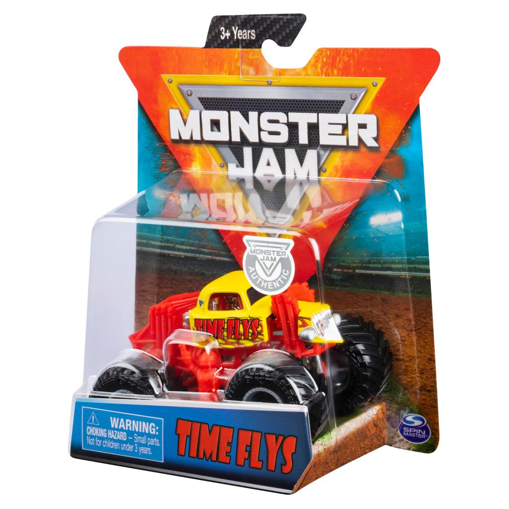 Monster Jam, Official Time Flys Monster Truck, Die-Cast Vehicle, Legacy ...