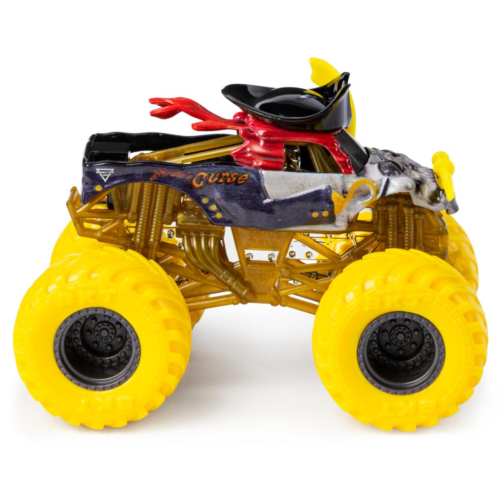 Monster Jam, Official Pirate's Curse Monster Truck, Die-Cast Vehicle ...
