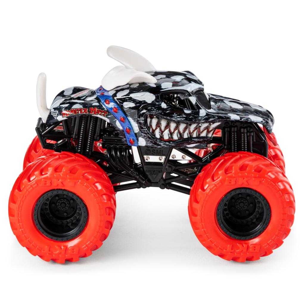 Monster Jam, Official Monster Mutt Dalmatian Truck, Die-Cast Vehicle ...