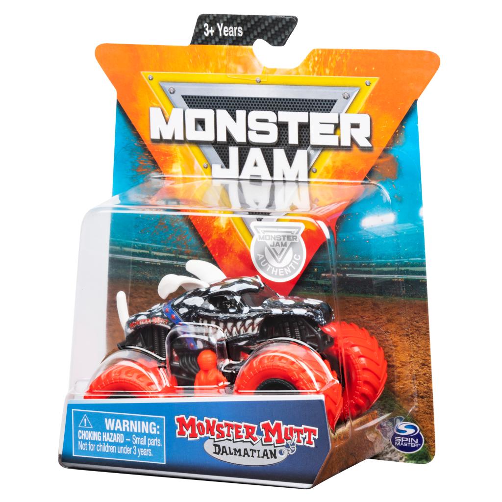 Monster Jam, Official Monster Mutt Dalmatian Truck, Die-Cast Vehicle ...