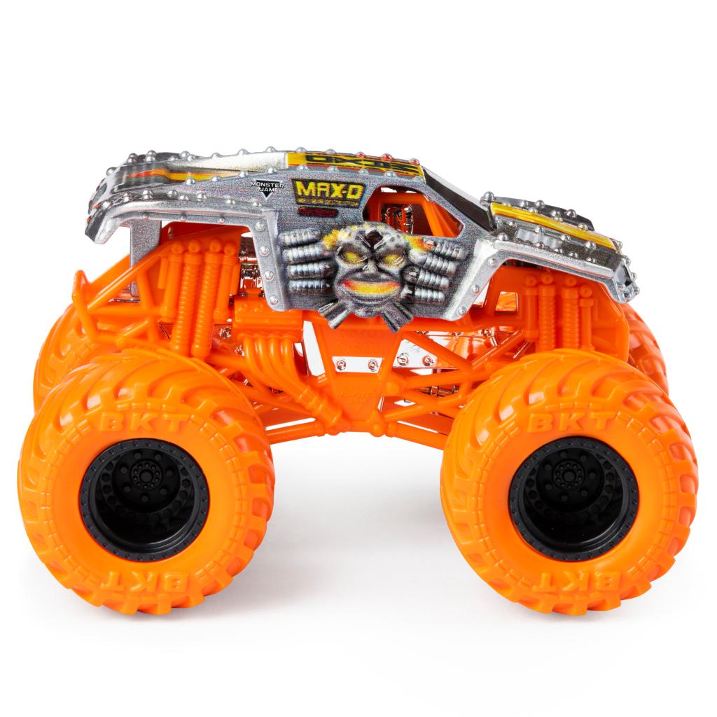 Monster Jam, Official Max D Truck, Die-Cast Vehicle, Nitro Neon Series ...