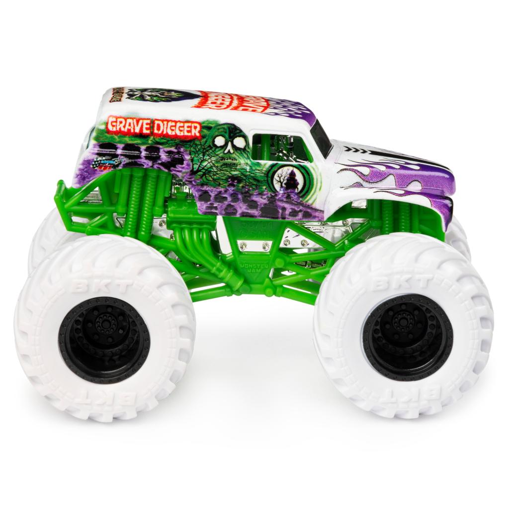 Monster Jam, Official Grave Digger Monster Truck, Die-Cast Vehicle ...