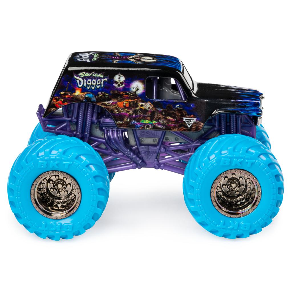 Monster Jam, Official Son-uva Digger Monster Truck, Die-Cast Vehicle ...