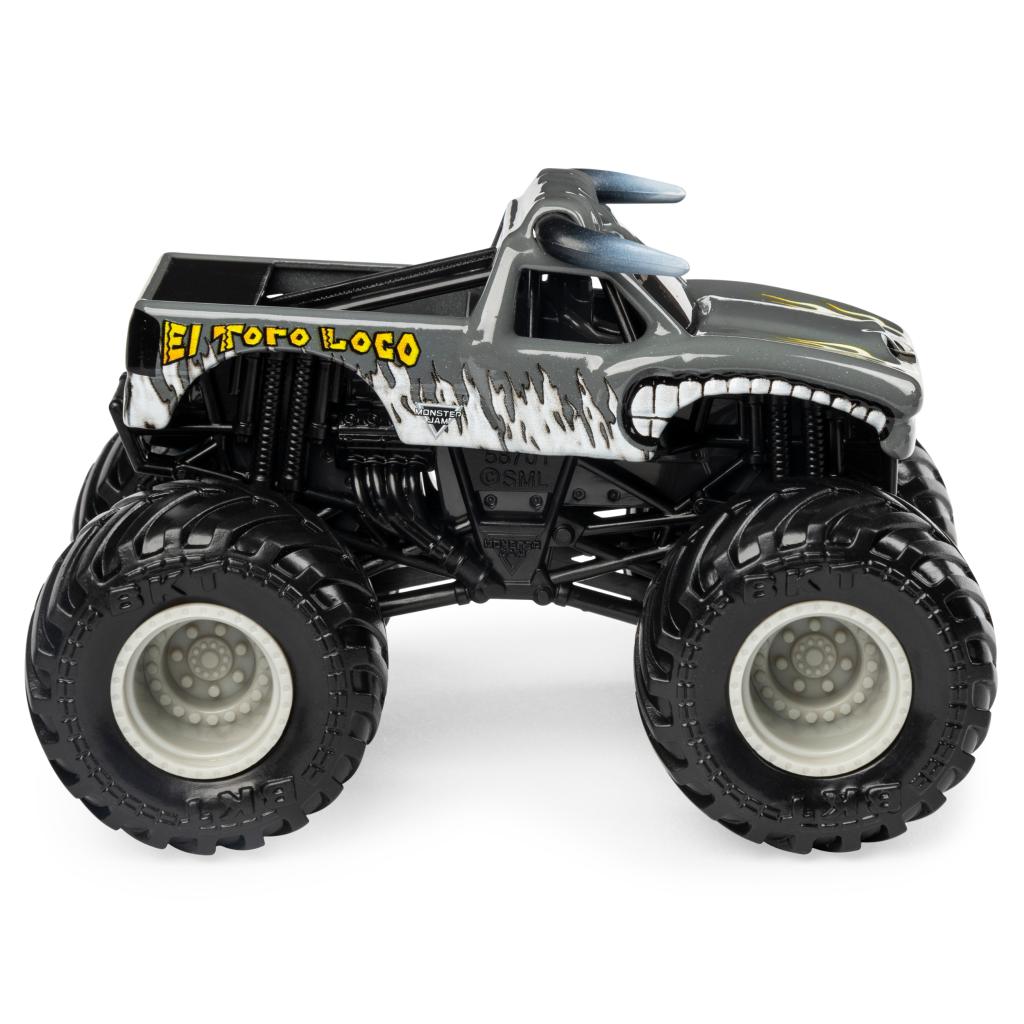 Monster Jam, Official El Toro Loco Monster Truck, Die-Cast Vehicle ...