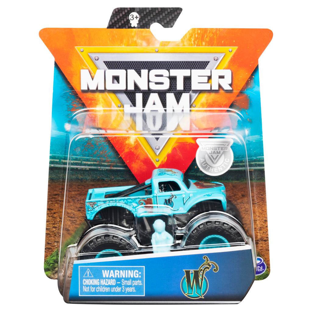 Monster Jam, Official W Monster Truck, Die-Cast Vehicle, Danger Divas ...