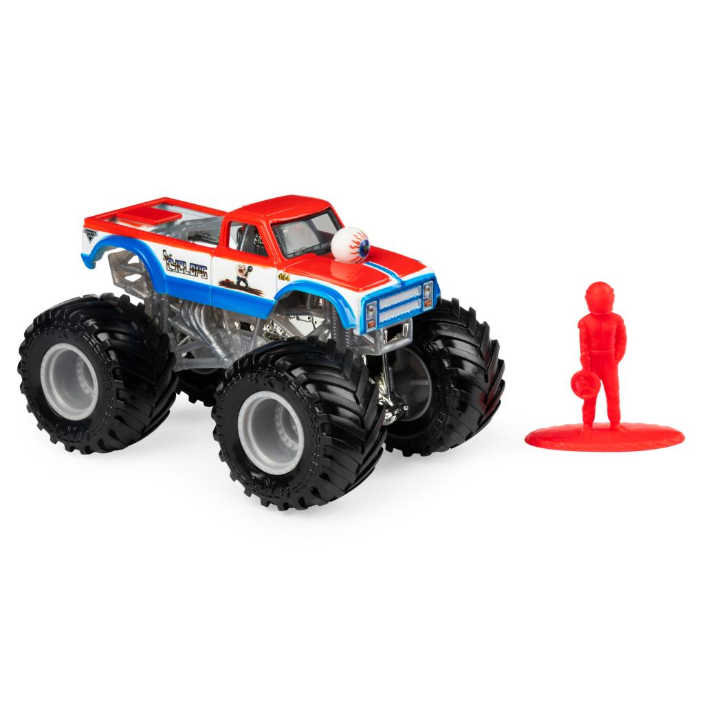Monster Jam, Official Cyclops Monster Truck, Die-Cast Vehicle, 1:64 ...