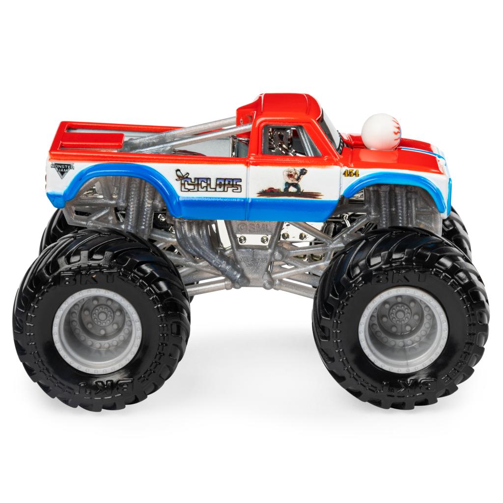 Monster Jam, Official Cyclops Monster Truck, Die-Cast Vehicle, 1:64 ...
