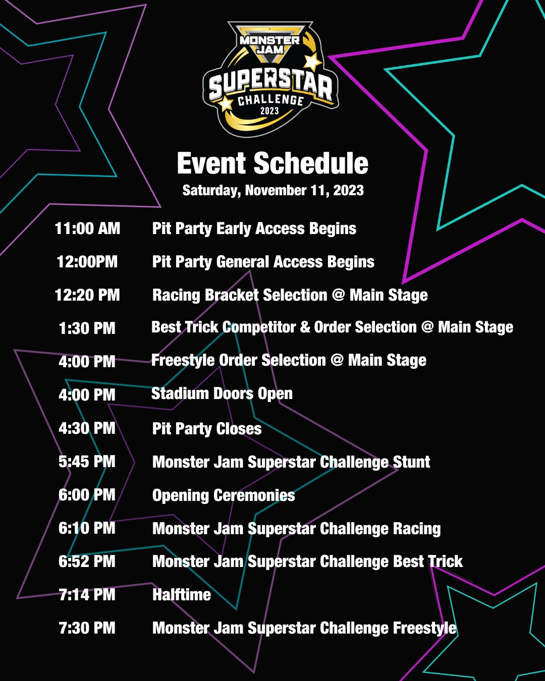 Monster Jam Superstar Challenge Live Blog | Monster Jam®