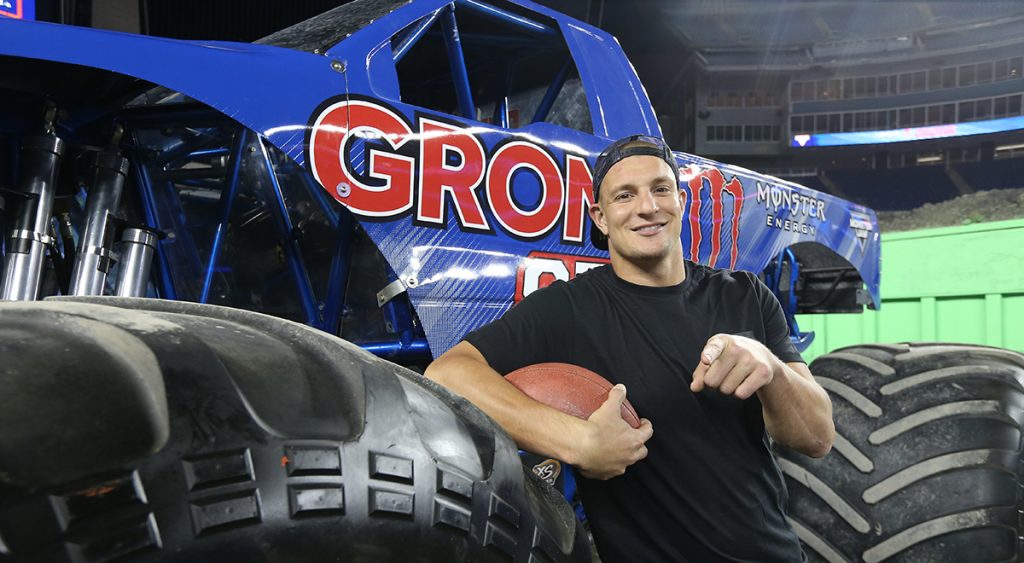 Gronk Meets Monster Jam | Monster Jam®