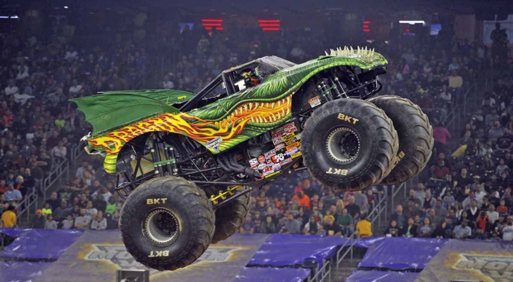 Monster Jam Visited Four Stadiums that Hosted NFL Games in 2015 ...