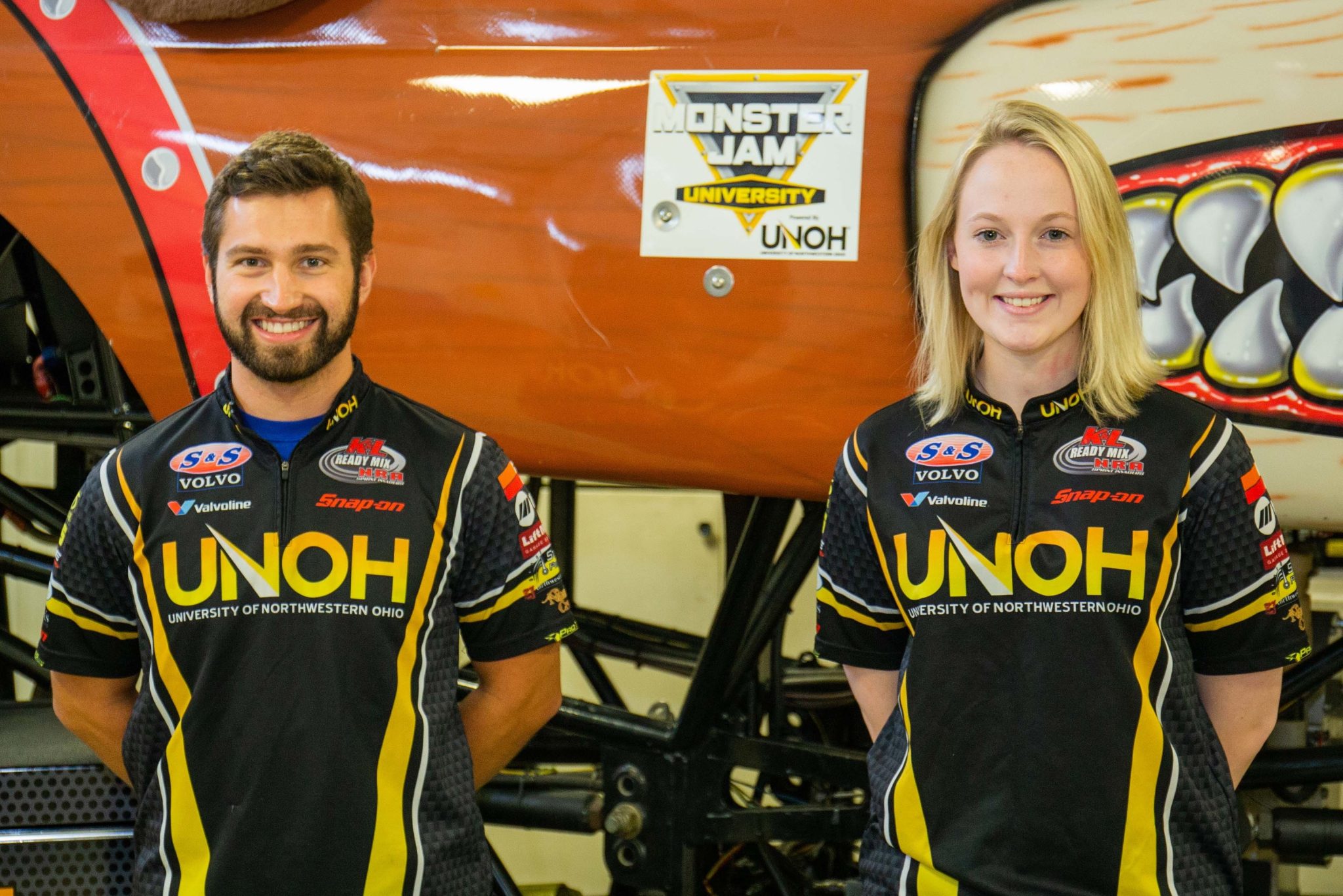 Two UNOH Students Selected to Train as Monster Jam Drivers | Monster Jam®