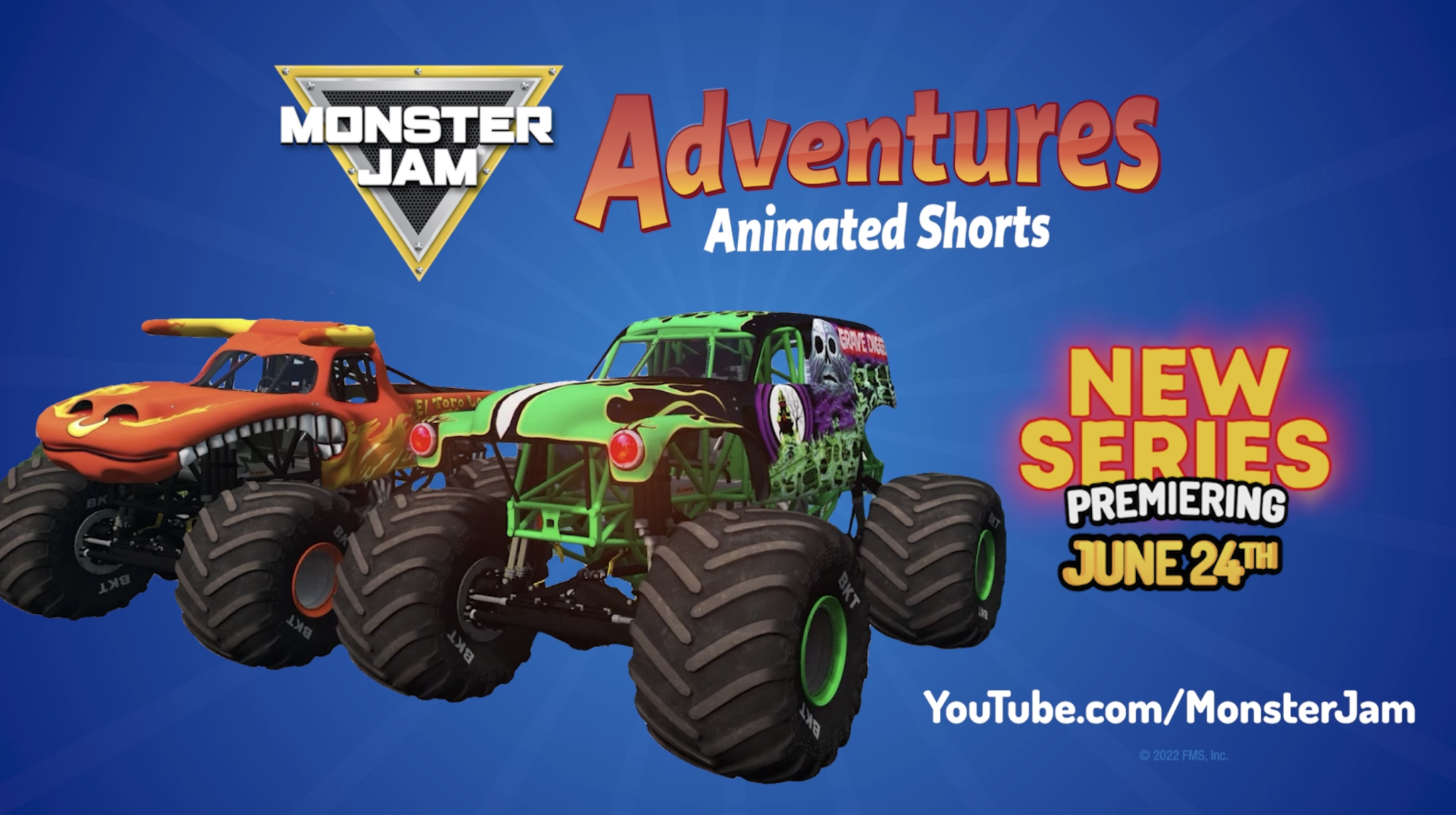 Monster Jam Adventures Animated Shorts Premieres June 24 | Monster Jam®