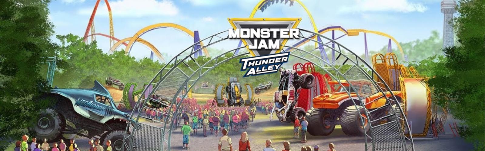 Monster Jam Thunder Alley | Theme Parks | Monster Jam®