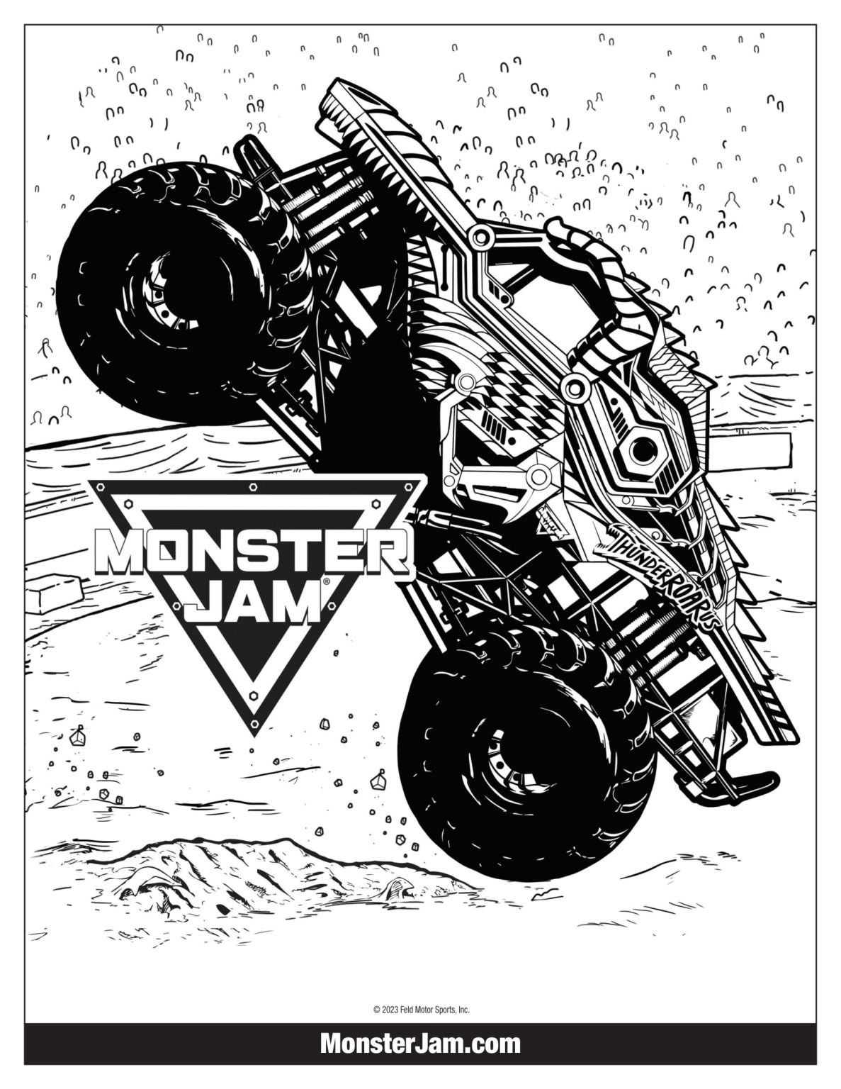 Coloring Sheets | Monster Jam®
