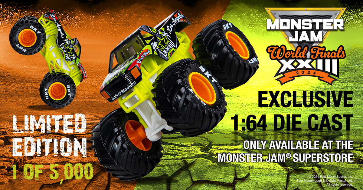 Monster Jam World Finals XXIII Exclusive Die Cast Now Available | News ...