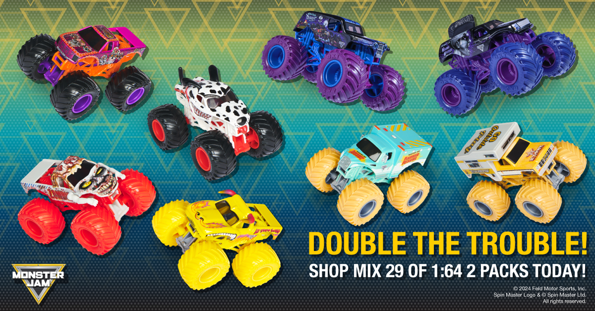 Shop 2 Pack Die Cast Monster Jam Trucks In The Superstore Monster Jam®