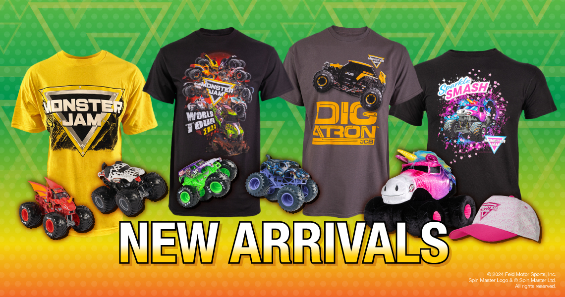 New Arrivals in the Monster Jam Superstore | News | Monster Jam®