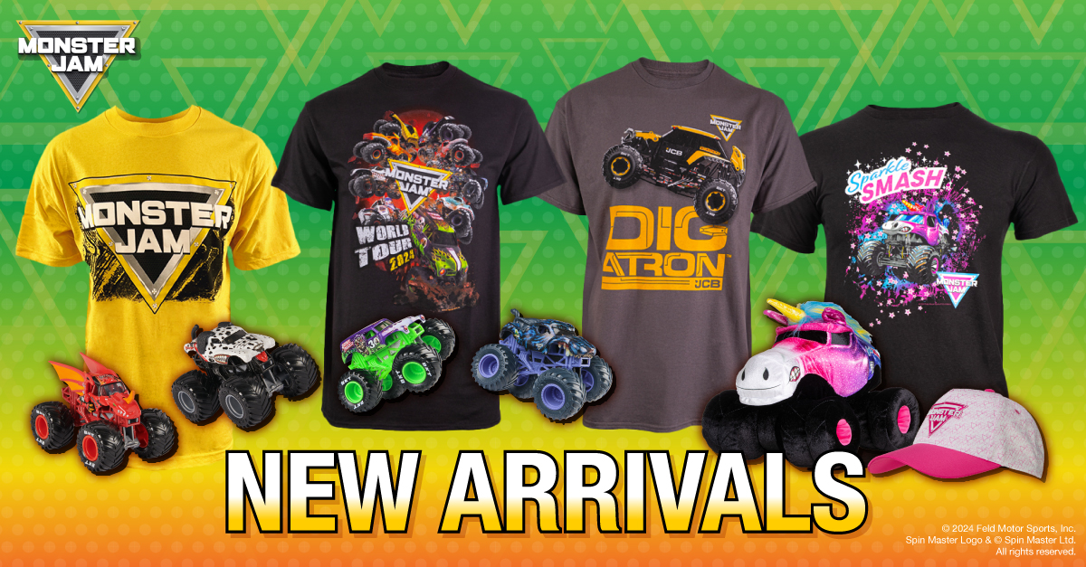 New Arrivals in the Monster Jam Superstore | News | Monster Jam®