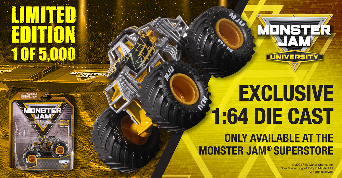 Monster Jam University Die Cast Now Available In Superstore News Monster Jam®