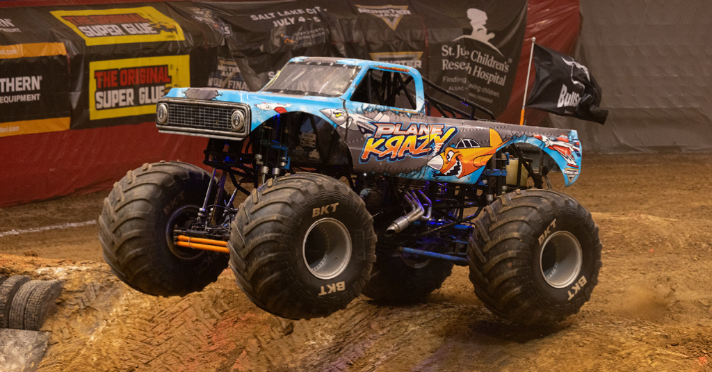 Plane Krazy Flies High in Evansville | News | Monster Jam®