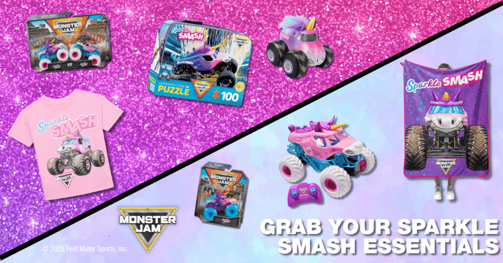 Get Your Monster Jam Goodies Ahead of the Sparkle Smash Bash! | News ...