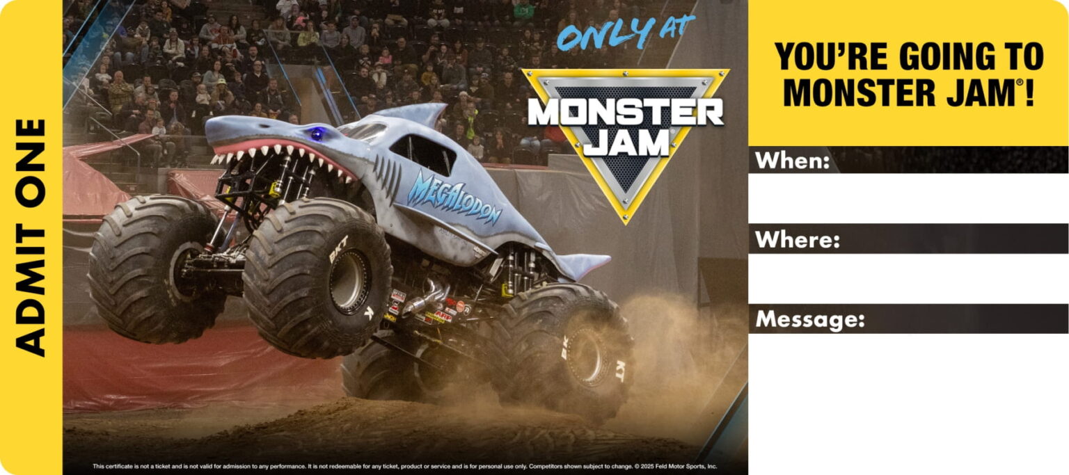 Tickets Make Great Gifts! | Monster Jam®